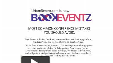 7 Most Common Conference Mistakes You Should Avoid presentation | free ...