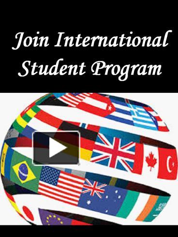 PPT – Join International Student Program PowerPoint presentation | free ...