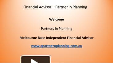 Financial Advisor presentation | free to download