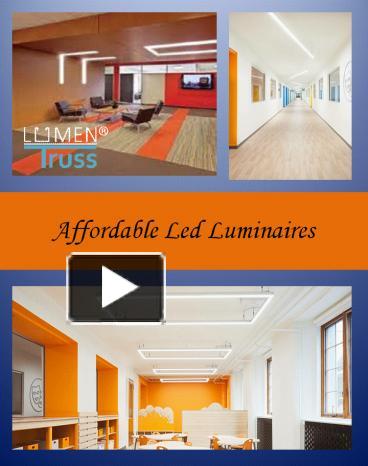 PPT – Affordable Led Luminaires PowerPoint presentation | free to ...