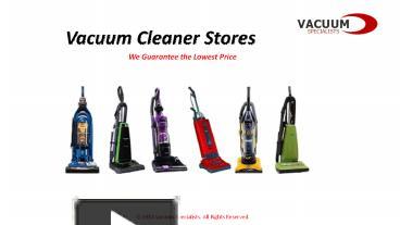 Vacuum Cleaner Stores presentation | free to download