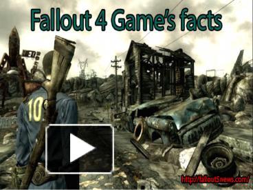Fallout 4 Gameplay, Design,Engine,Platform,developer,Artist and ...