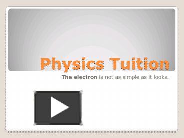 PPT – H2 Physics Tuition (2) PowerPoint presentation | free to download ...
