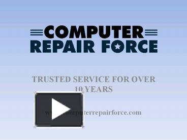 PPT – Computer Repair Services for Long Island PowerPoint presentation ...