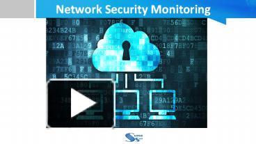 Network Security Monitoring presentation | free to view
