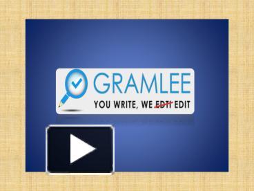 PPT – Dissertation Editor PowerPoint presentation | free to download ...