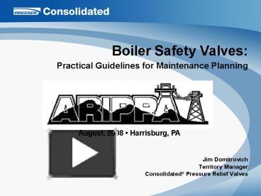 Boiler Safety Valves: Practical Guidelines for Maintenance Planning ...