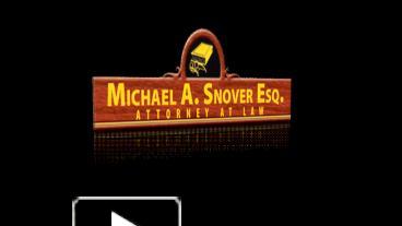 Michael A. Snover. presentation | free to download