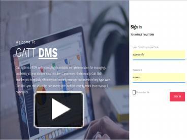 Digital DMS System Software Free Demo presentation | free to download