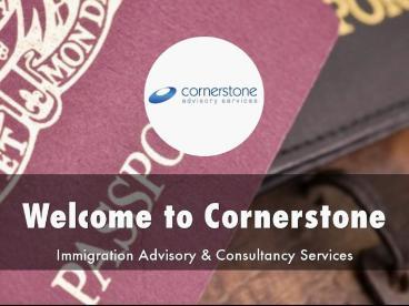 Cornerstone Advisory Services Presentation presentation | free to download