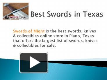 Best Swords in Texas (1) presentation | free to download