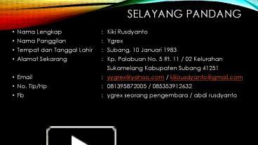 Pengantar Teknologi Informasi presentation | free to download