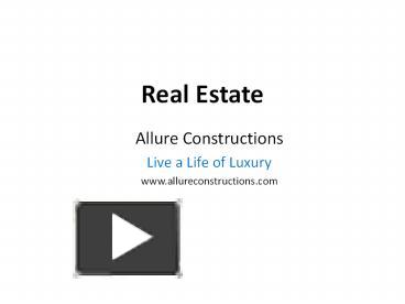 PPT – Allure Constructions PowerPoint presentation | free to download ...
