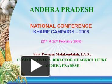 NATIONAL CONFERENCE presentation | free to view