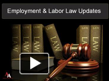 Employment & Labor Law Updates presentation | free to download