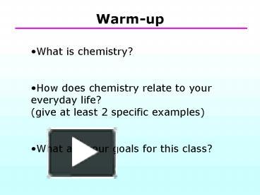 PPT – Warmup PowerPoint presentation | free to view - id: 8847d-ZDE2Z