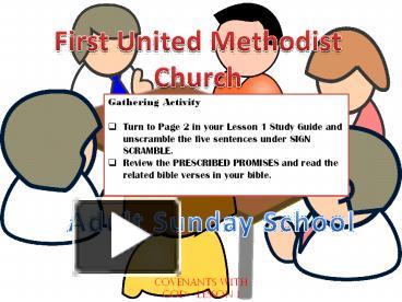 Sunday School October 29 Lesson 1 presentation | free to download