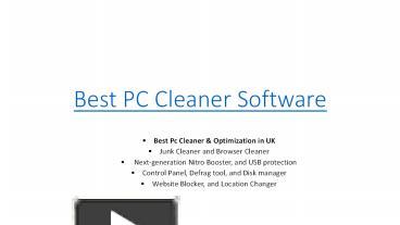 PPT – computer cleanup software (1) PowerPoint presentation | free to ...