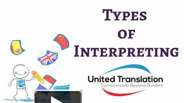 6 Main Types of Interpreting presentation | free to download