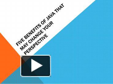 Java Training presentation | free to download