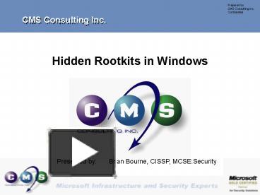 PPT – Hidden Rootkits in Windows PowerPoint presentation | free to view ...