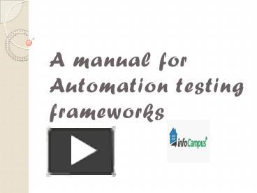 PPT – best selenium training institute in Bangalore (9) PowerPoint ...