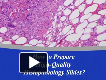 Histopathology Laboratory Services presentation | free to download