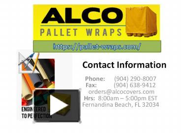 PPT – Stillage Rack Covers PowerPoint presentation | free to download ...