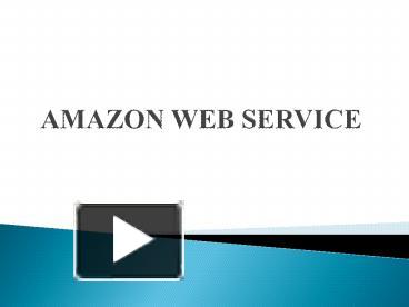 AWS Training presentation | free to download
