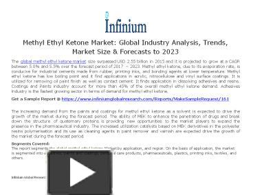 PPT – Methyl Ethyl Ketone Market Global Industry Analysis, Trends ...