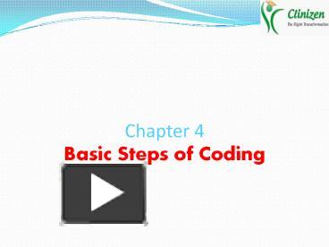 Medical Coding Training and Placements In Hyderabad presentation | free ...