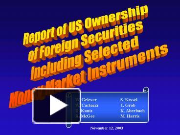 Technical Topics presentation | free to view