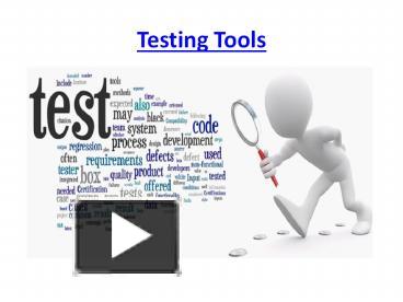 PPT – Testing tools training in Hyderabad PowerPoint presentation ...