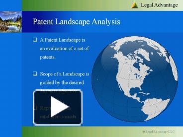 What is Patent Landscape analysis presentation | free to download