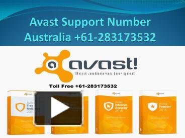 Avast Support Number Australia +61-283173532 presentation | free to ...