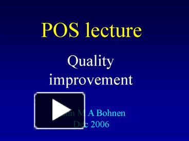 PPT – POS lecture PowerPoint presentation | free to view - id: 88b77-ZDQ5M