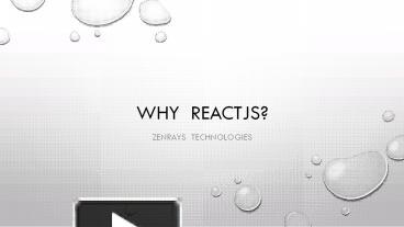 PPT – ReactJS training in Bangalore PowerPoint presentation | free to ...