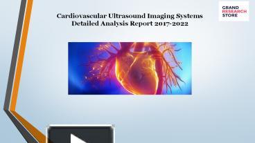 Cardiovascular Ultrasound Imaging Systems presentation | free to download