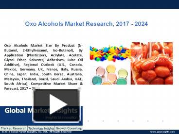 PPT – Ppt for Oxo Alcohols Market, 2017 PowerPoint presentation | free ...