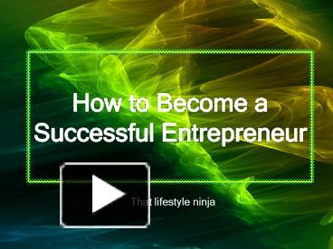 How to be Rich presentation | free to download