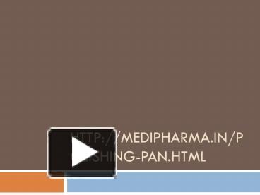 PPT – Tablet Compression Spares PowerPoint presentation | free to view ...