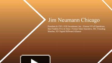 PPT – Jim Neumann Chicago - Scottsdale, AZ PowerPoint presentation ...