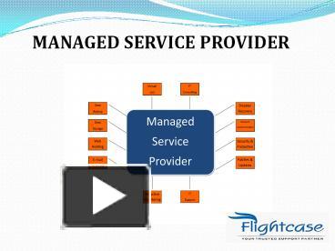 MANAGED SERVICE PROVIDER presentation | free to download
