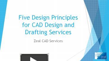 PPT – Five design principles for CAD design and drafting services ...