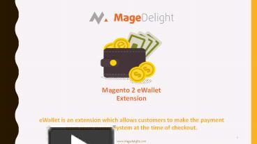 PPT – Pay for an order using wallet - MageDelight Magento 2 eWallet ...