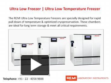 PPT – Benefits of Ultra Low Temperature PowerPoint presentation | free ...