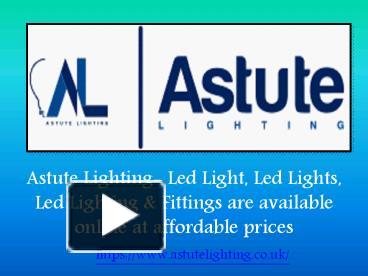 PPT – LED light PowerPoint presentation | free to download - id: 8911de ...