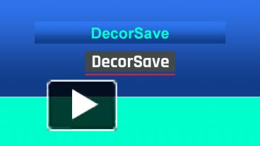 PPT – DecorSave - Wallpapers PowerPoint presentation | free to view ...