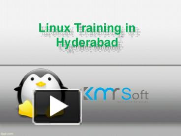 PPT – Linux training in hyderabad, Linux training institutes hyderabad ...
