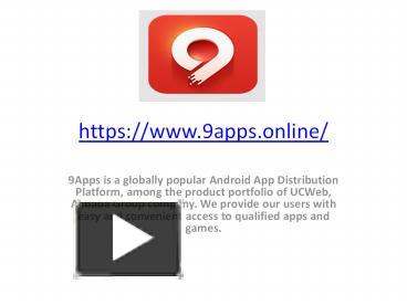 9app the best alternative play store for smartphone user presentation ...